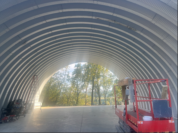 30x40x14 Engineered Steel Building Kit | DuroSPAN Clear-Span Arch ...