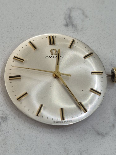 Vintage Omega Cal 601 17Jewel Manual Movement Amazing Dial & Crown 1965 ...