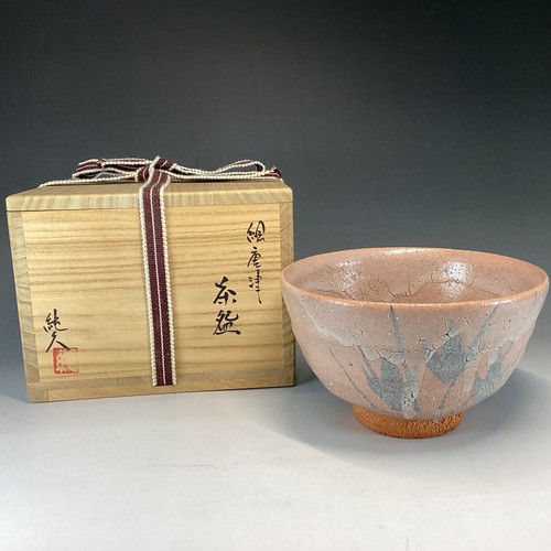 Tsuruta Junhisa Pictured Karatsu Tea Bowl Ceramic Used | eBay