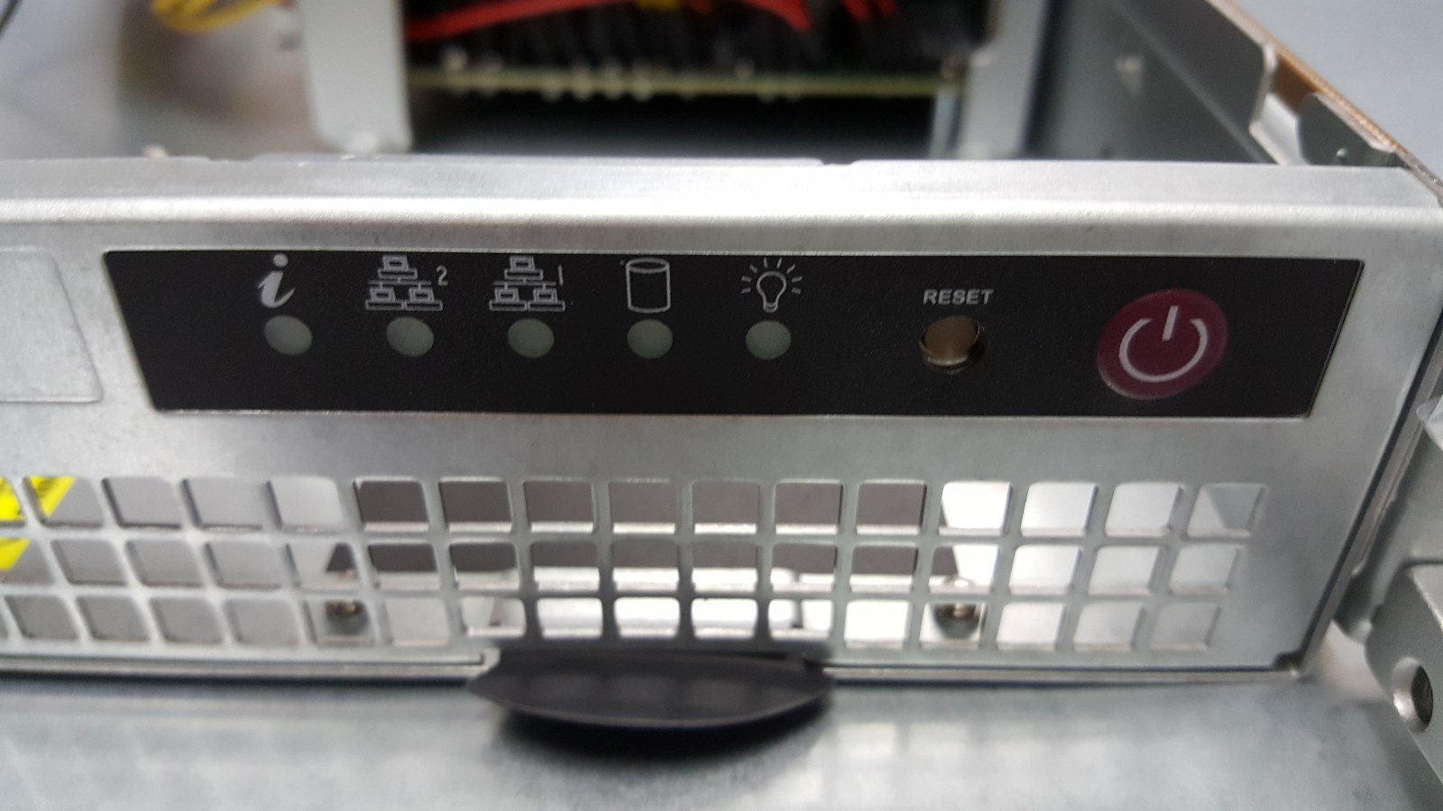 SUPERMICRO MCP-280-51201-0N Front Panel Control Board FP512 of SC512 ...