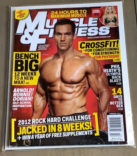 KYLE CLARK/Playboy Jessa Hinton Muscle & Fitness Magazine - February ...