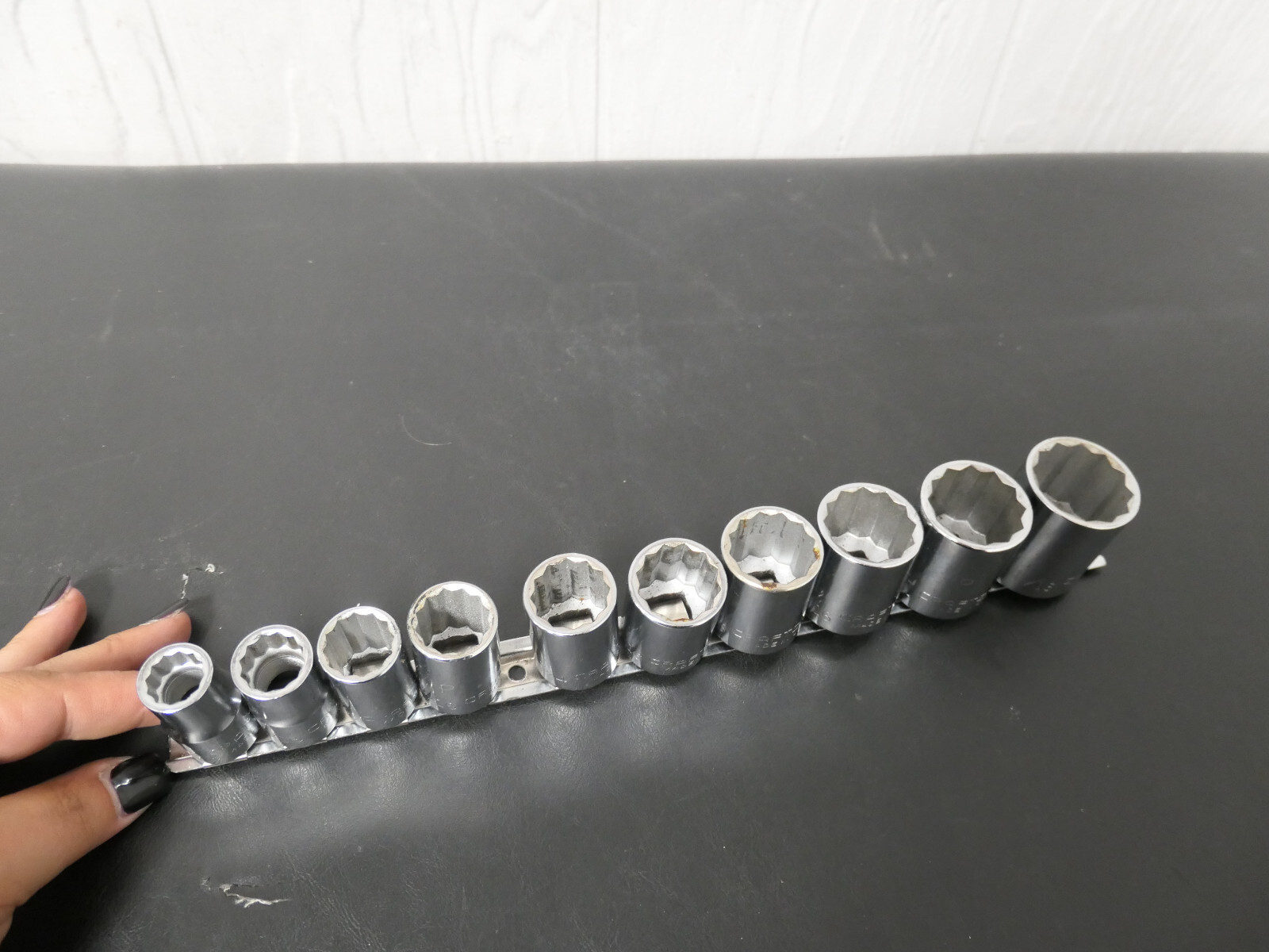 Craftsman 10pc G Series 1/2” Drive Large Socket Set Made In USA ...