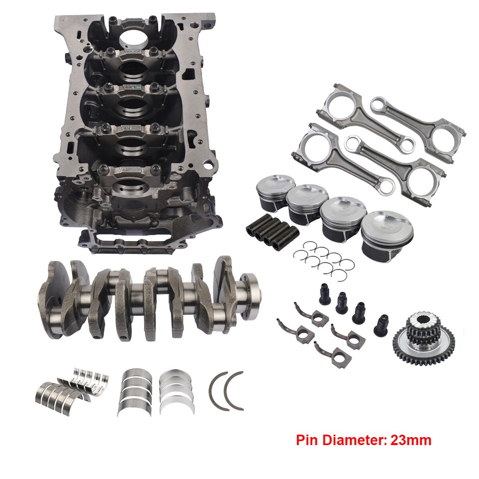 For VW Passat Jetta GTI Tiguan 2.0 CCTA CBFA Engine Block Pistons ...