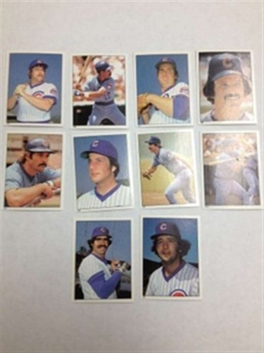 1981 Topps Stickers Chicago Cubs Team Set 10 Cards NM-MT | eBay