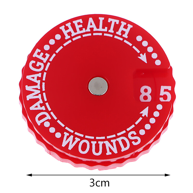 Small Size 30MM Health Damage Wounds Tracker 1PC 00-99 Life Tracker | eBay