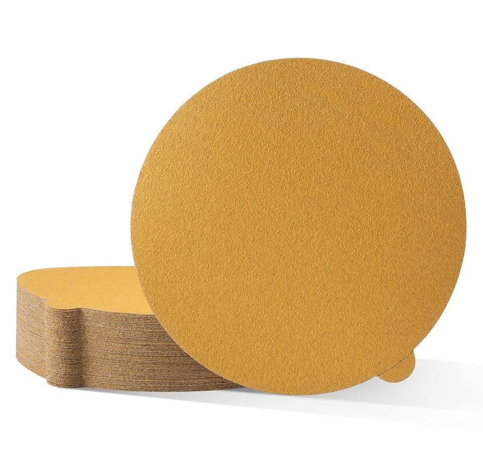 6 in PSA Sanding Disc Self Adhesive 40-800 Grit Sticky Back DA Sander ...
