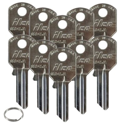 10x New Uncut Key BLANKS For Chicago Steelcase Office File Cabinet Lock ...