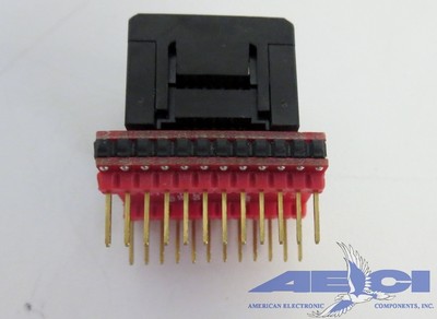 EDI CORP 28PL/D6-3-ZAL 28 Pin PLCC Programming adapter for 22V10 | eBay