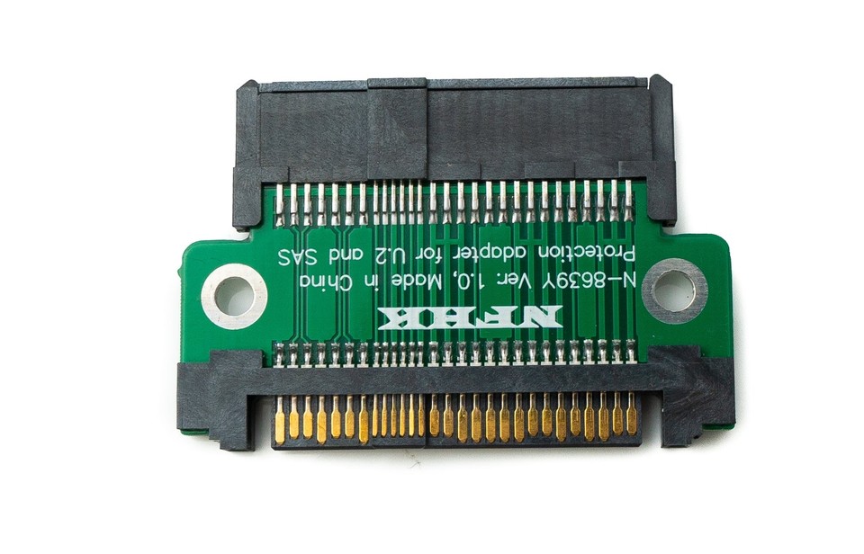 Nvme Adapter PCIe 4.0 Plug to Socket U.2 U2 Sff-8639 68 Pin PCBA Cable ...