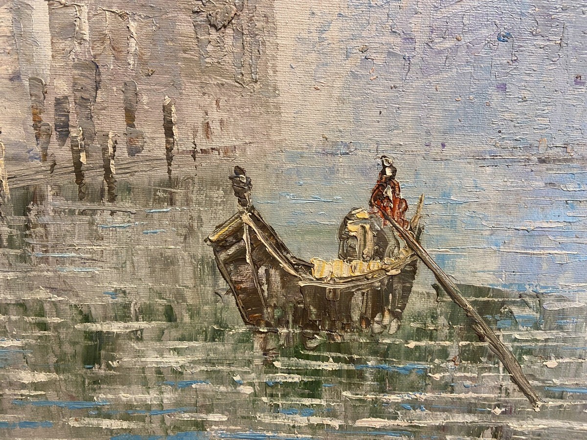 Oil Painting Of Venice By Rossi