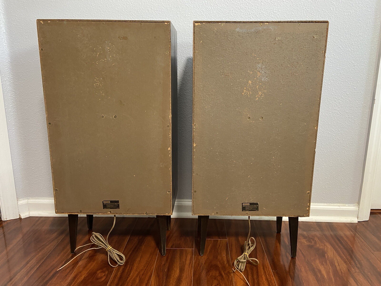 VINTAGE Grundig Box 45 SPEAKERS Made in Germany | eBay