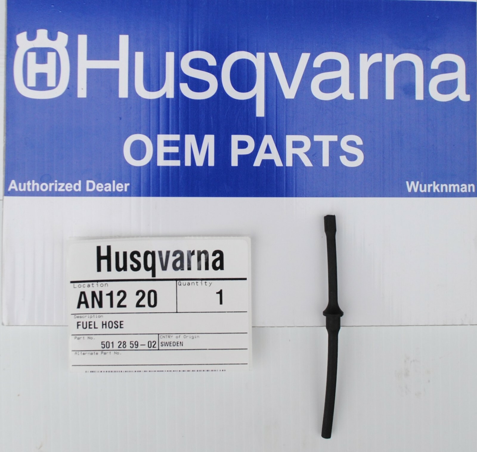 OEM Husqvarna Fuel Gas Line Hose 268 266 61 66 #501285902 for sale ...