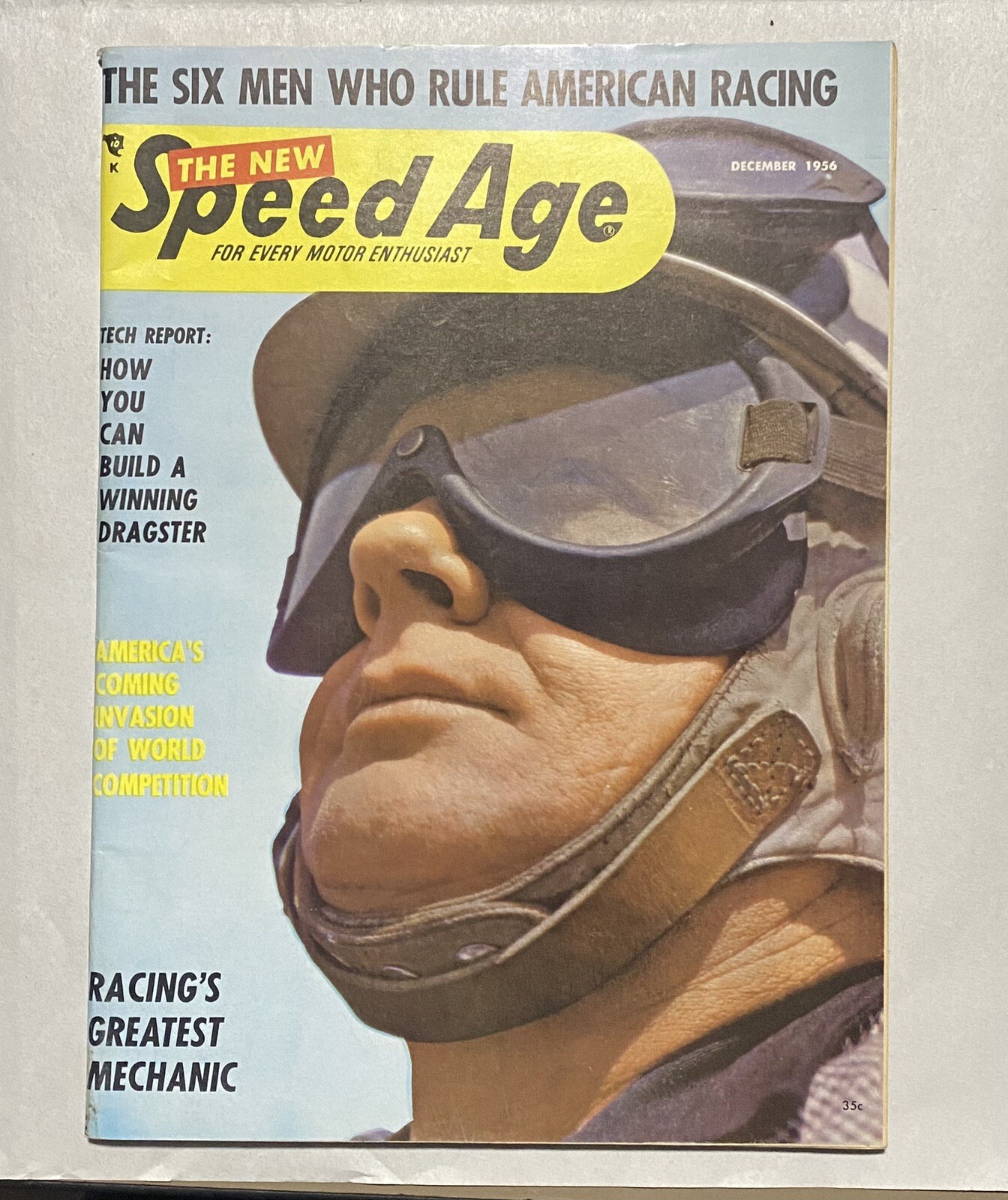 Vintage Speed Age Magazine December 1956 | eBay