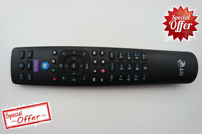 New Genuine BT YouView Remote Control RC3124705/04B BT Humax Remote ...