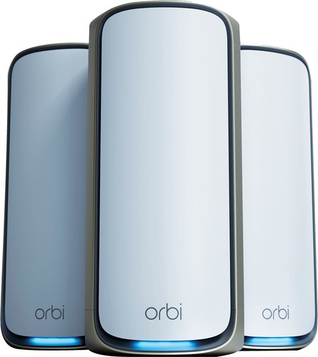 NETGEAR - Orbi 970 Series BE27000 Quad-Band Mesh Wi-Fi 7 System (3-pack ...
