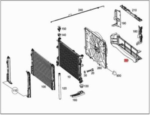 Genuine Mercedes Air Duct W246 W242 C117 W176 X117 2465051130 | eBay