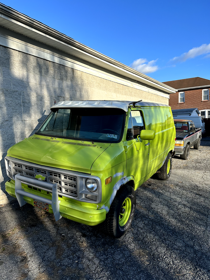 NOS Cab Visor 71-95/96 Chevy Van G10 G20 G30 GMC Vandura GVan Vintage ...