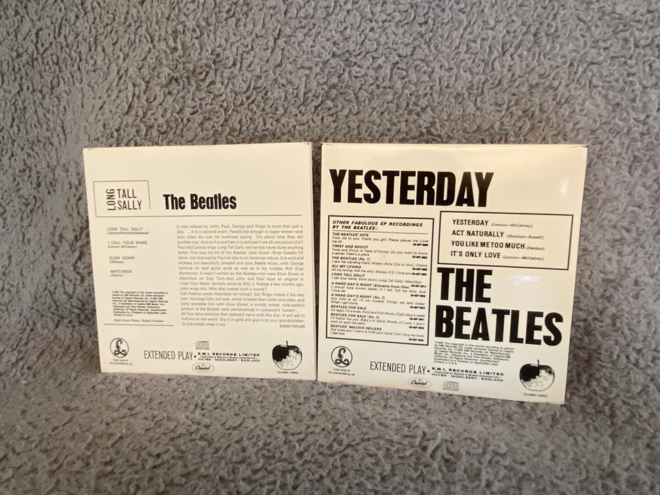 The Beatles Compact Disc EP. Collection - 15 Disc | eBay