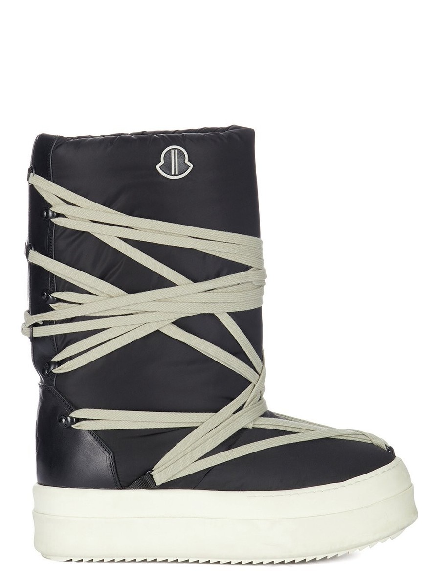 MONCLER + RICK OWENS FW23 BIGROCKS IN BLACK HEAVY size EU 43 MONCLER + RICK OWENS FW23 BIGROCKS IN BLACK HEAVY size EU 43