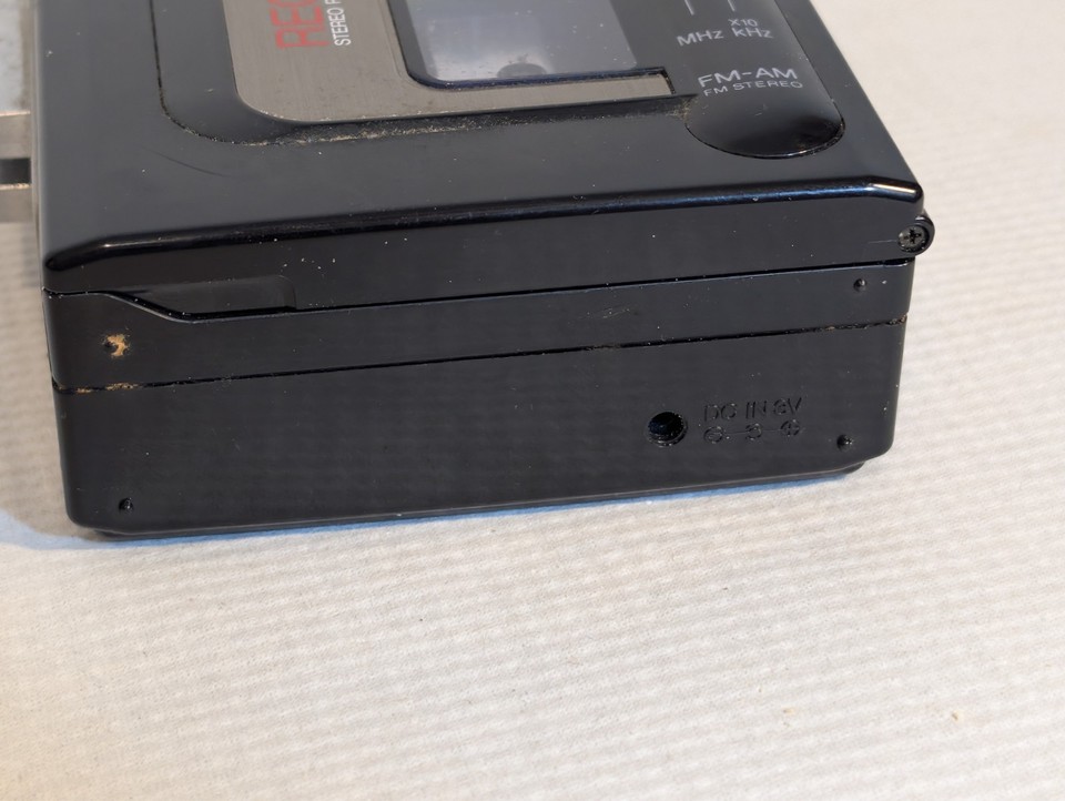 Panasonic RX SR29 Portable Cassette Tape Player Recorder ASIS See Video ...