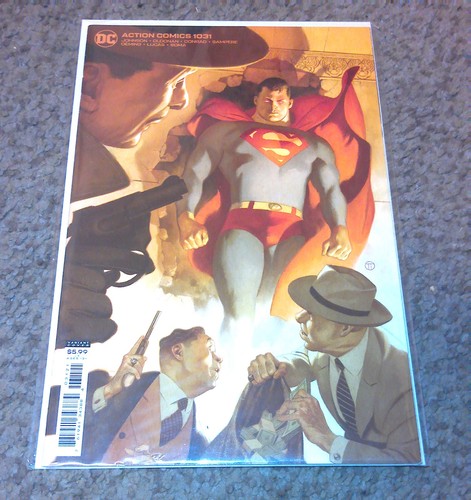 SUPERMAN ACTION COMICS 1031 JULIAN TOTINO VARIANT - DC 2021 - NEAR ...