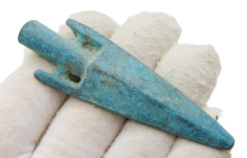ANCIENT VIKING BRONZE ARROWHEAD SUPERB BATTLE RELIC CA 1050AD | eBay