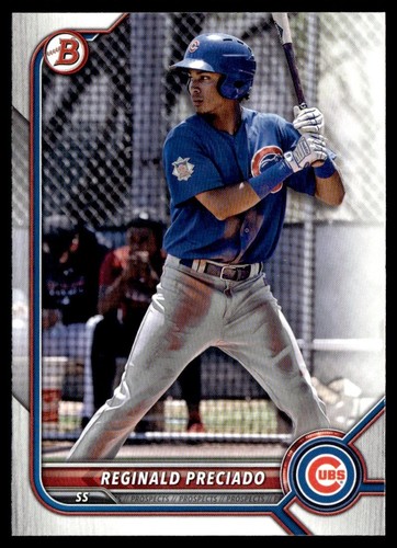 2022 Bowman Prospects Baseball Reginald Preciado BP-44 Chicago Cubs | eBay