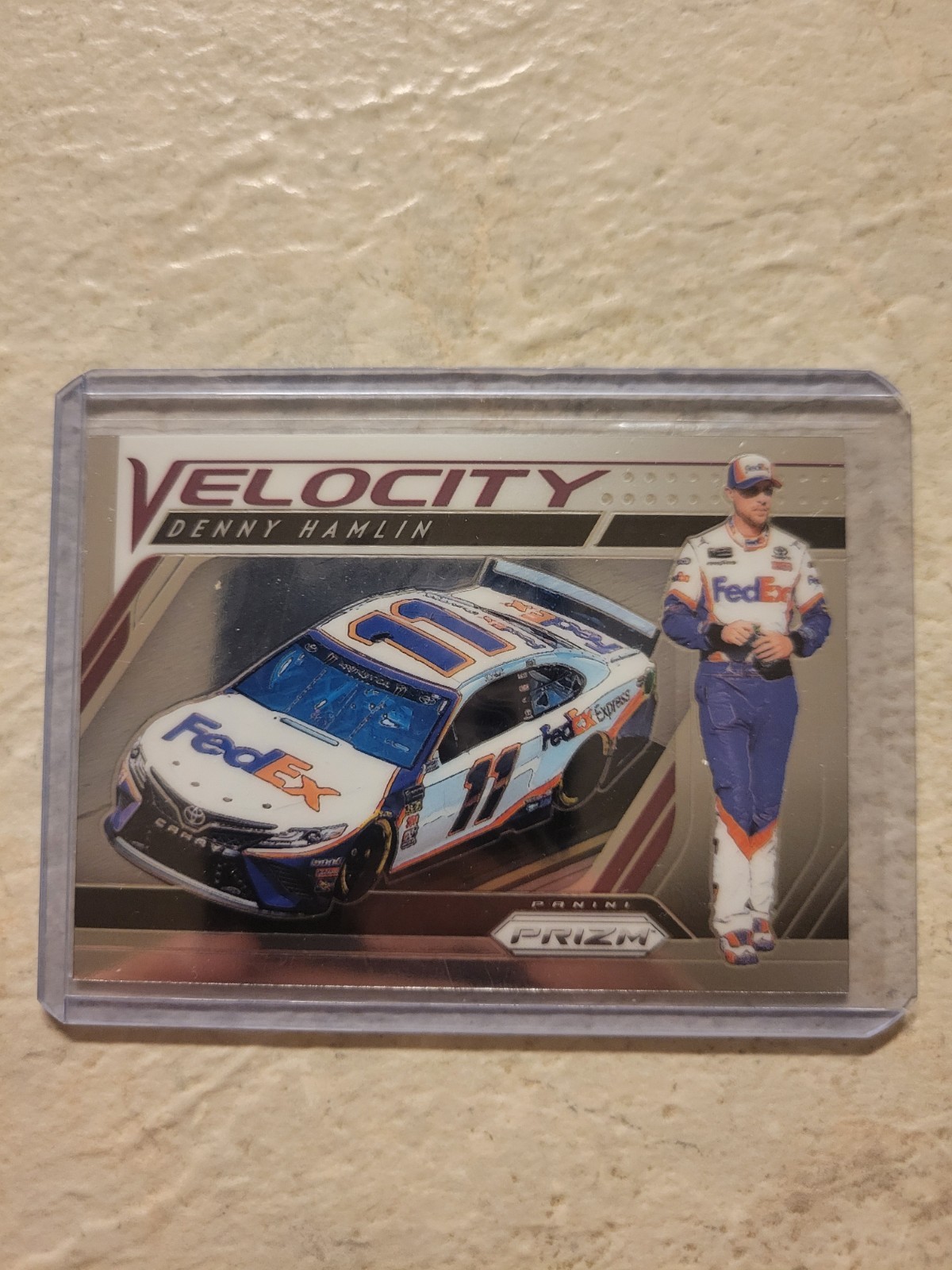 Denny Hamlin 2019 Prizm NASCAR #86 Red /50 Price Guide - Sports Card ...