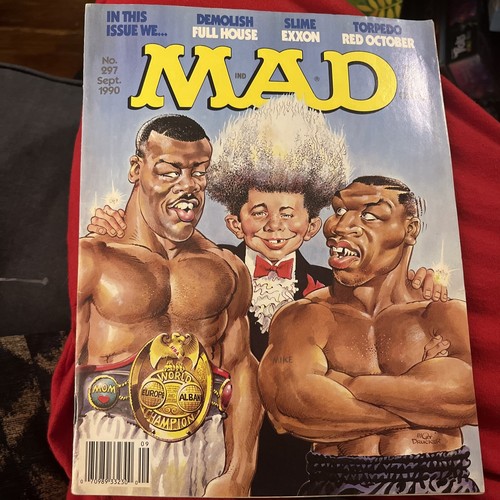 Mad Magazine issue #297 September 1990 Mike Tyson | eBay
