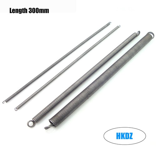 Spring Steel Extension Spring Expansion Extending Tension Springs 300mm ...