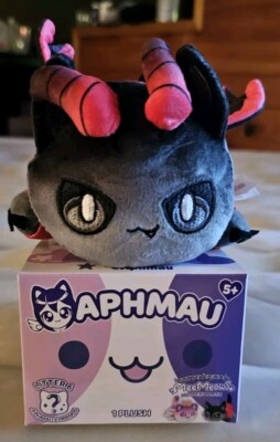 APHMAU MEEMEOWS MYSTERY PLUSH SHADOW AARON CAT RARE LITTER 6 GLITTER ...