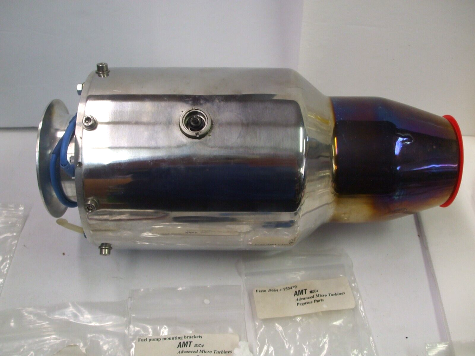Vintage AMT Advanced Micro Turbines PEGASUS RC Jet Turbine Engine Kit ...