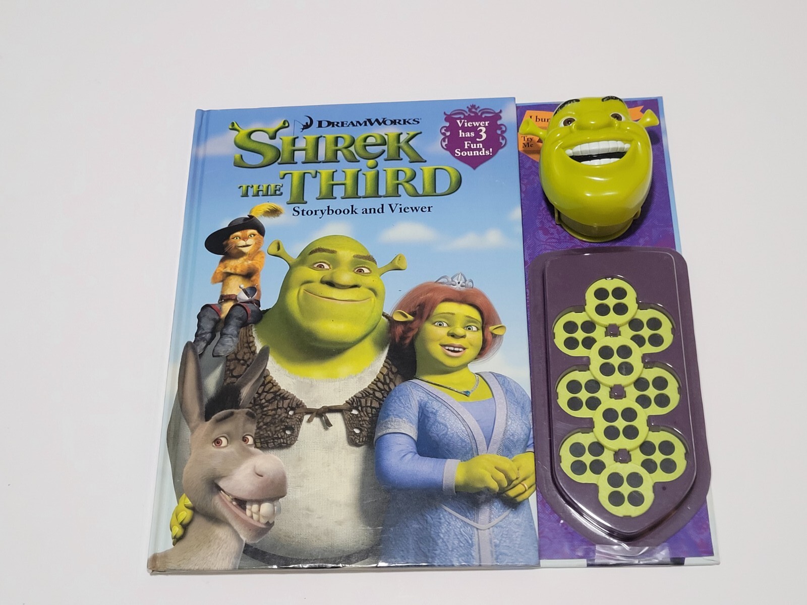 Shrek the Third : Storybook and Interactive Viewer Hardcover Chuck ...