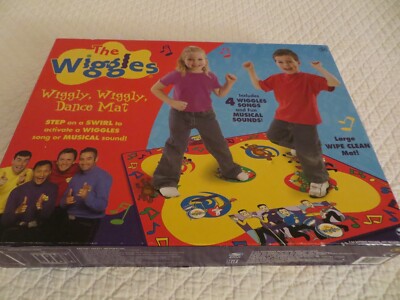 The Wiggles Wiggly, Wiggly, Dance Mat 2004 Step Swirl Musical Sound ...