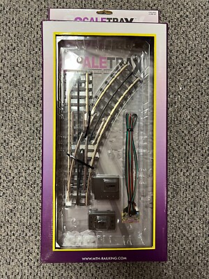 MTH 45-1004 ScaleTrax O-31 Right Hand Switch Model Railroading Trains ...