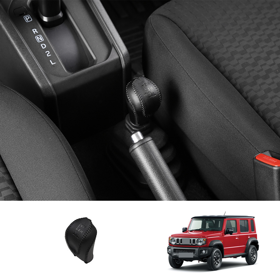 Leather Shift Knob Cover Gear Shift Knob Cover Stylish Interior ...