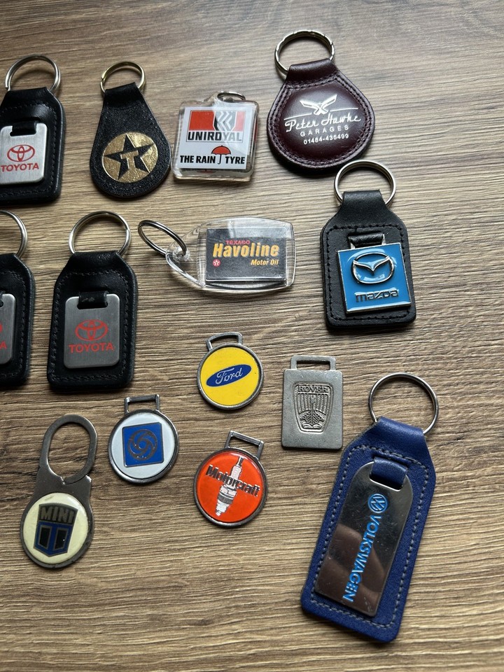 Vintage Car / Car Garage Keyrings - Mini - Ford - VW Etc | eBay UK