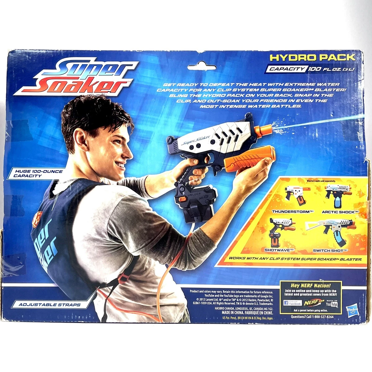 Super Soaker Hydro Pack