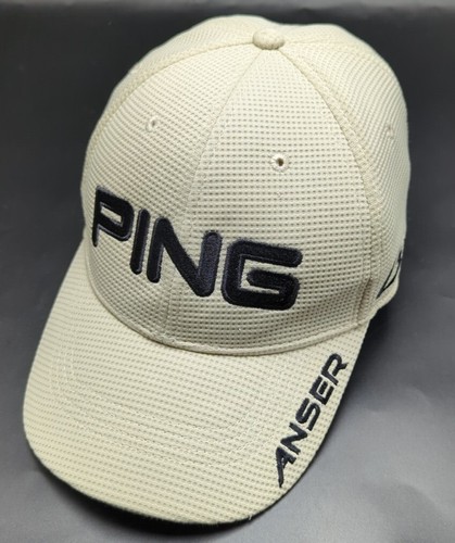 PING Anser G20 beige adjustable hat / cap | eBay