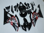 FSM Red Black Shark Teeth Injection Mold Fairing for 08-16 Yamaha YZF ...