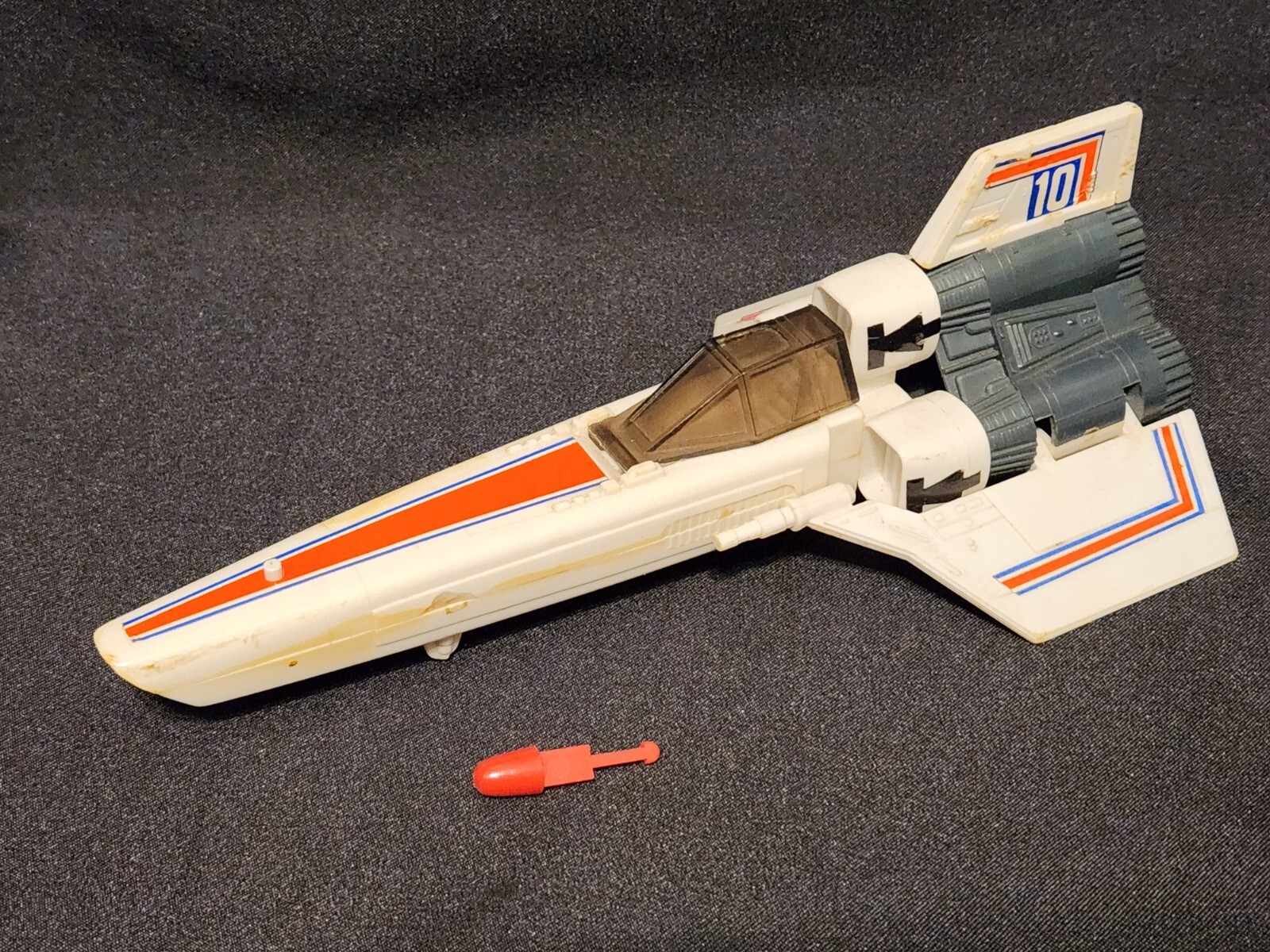 1978 Mattel Battlestar Galactica Colonial Viper mark 1 (firing missile ...