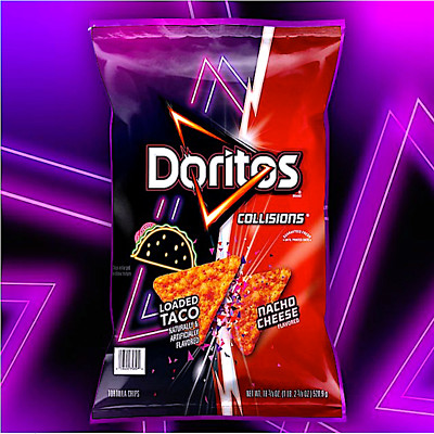 🔅Doritos 📐Limited Edition Collisions Nacho🧀Cheese & Loaded🌮Taco ...
