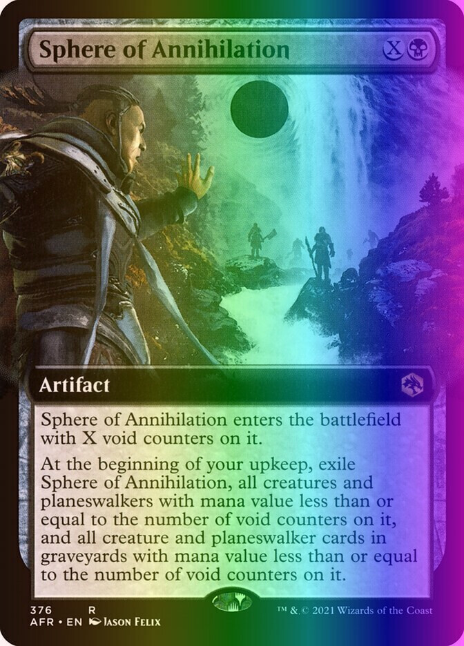 MTG Sphere of Annihilation (376/471) Adventures in the Forgotten Realms ...