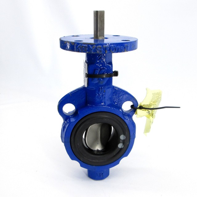 Keystone 6" Fig 990 Butterfly Valve 316 SS Stem & Disc 805 Trim EPDM ...