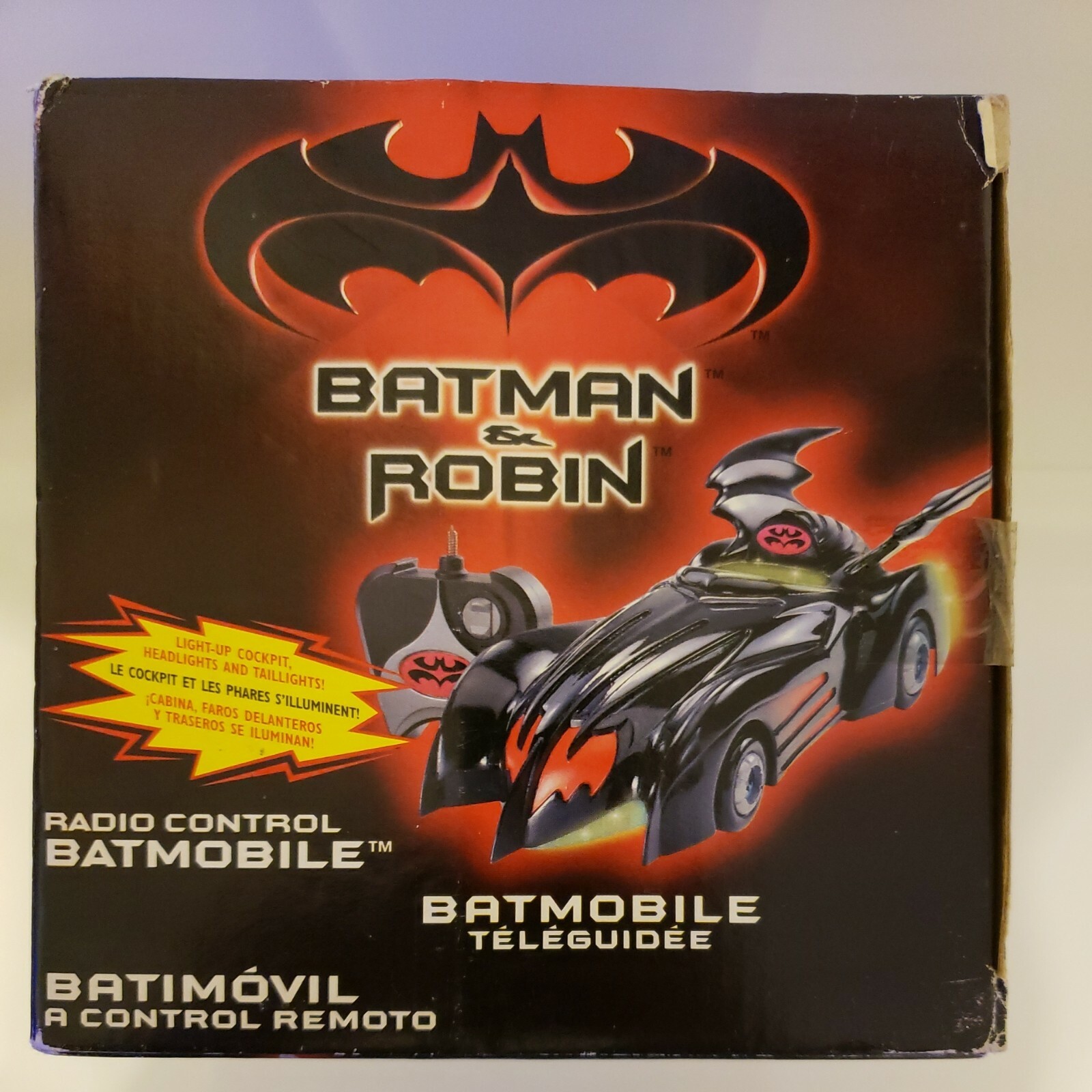 BATMAN & ROBIN : REMOTE CONTROL BATMOBILE 1997 • KENNER TOYS (USED) | eBay