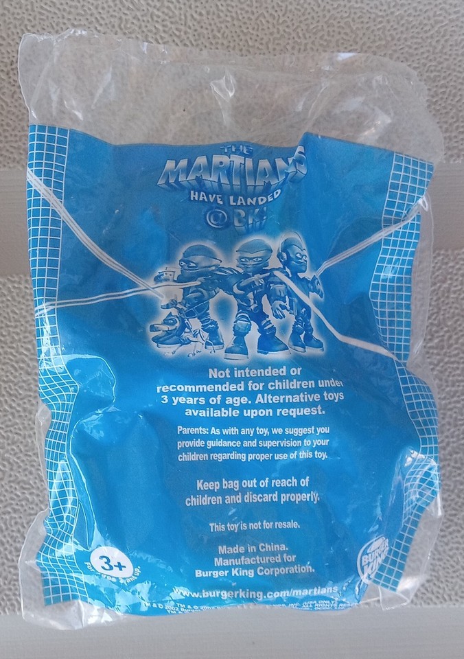 2002 Burger King The Martians Have Landed Bop A Luna Figure | eBay