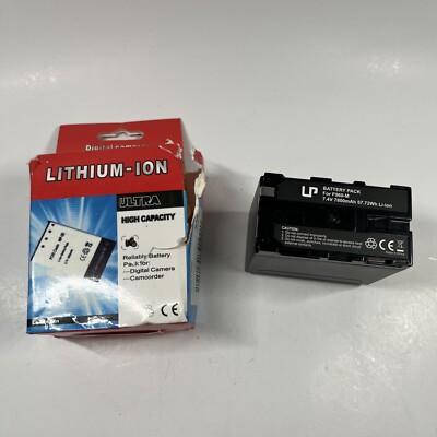 For Pixel F-970 NP-F 7.4V 7800mAh Camcorder/Photography Li-ion Battery ...