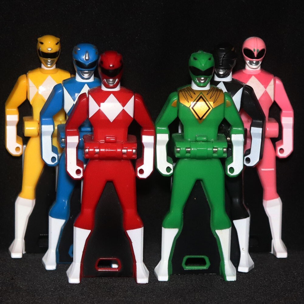 Power Rangers Super Megaforce Green Ranger Keys
