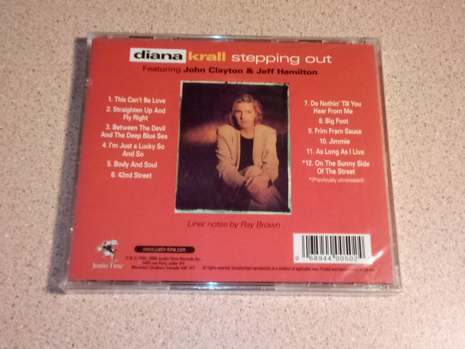 Stepping Out [Remaster] by Diana Krall (CD, Feb-2000, Justin Time) for ...