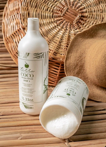 Ybera Terra Coco Kit Shampoo + All Coconut Mask Hair Straightening ...